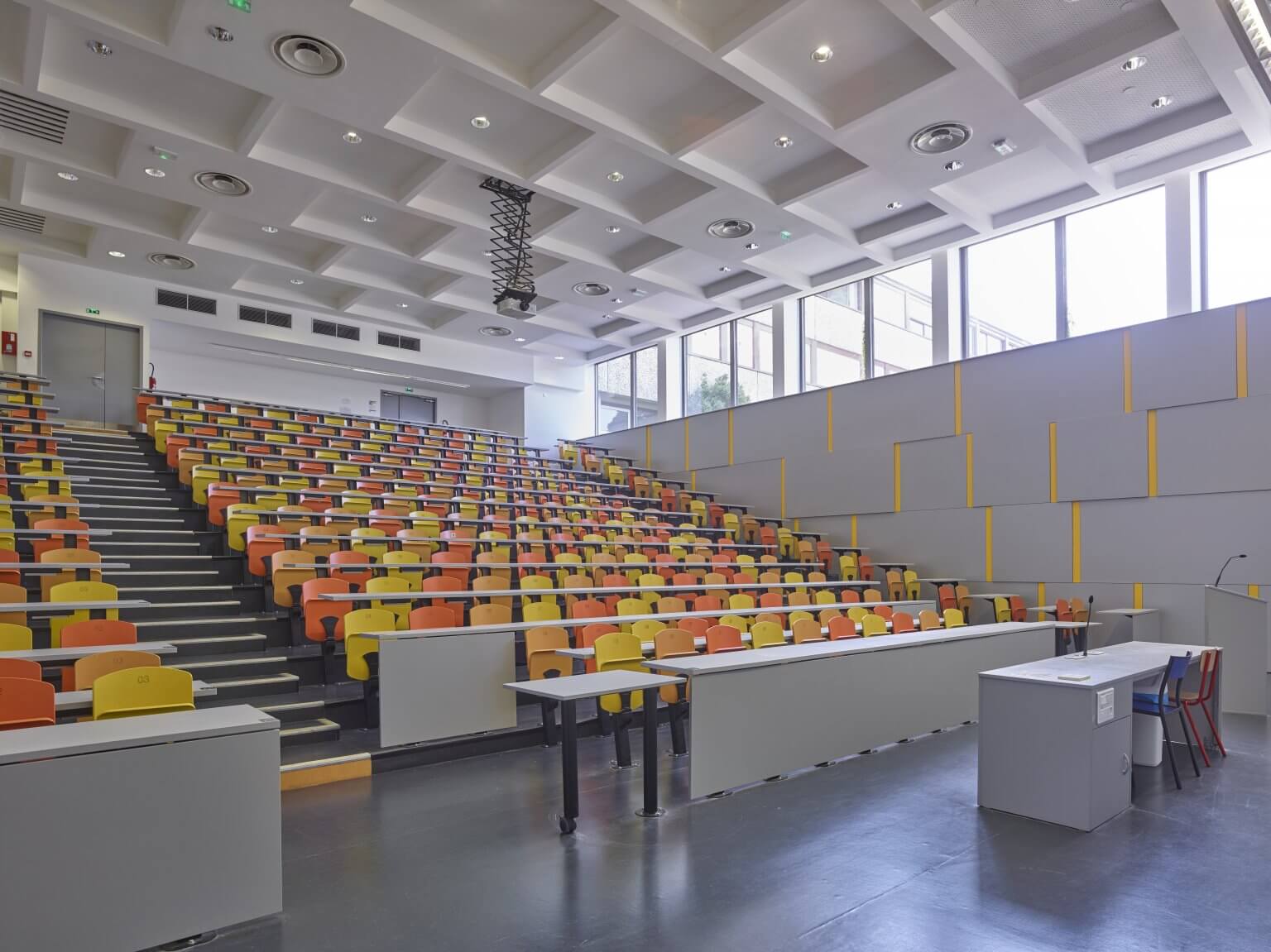 Amphithéâtres Université de Nantes - Serero Architectes