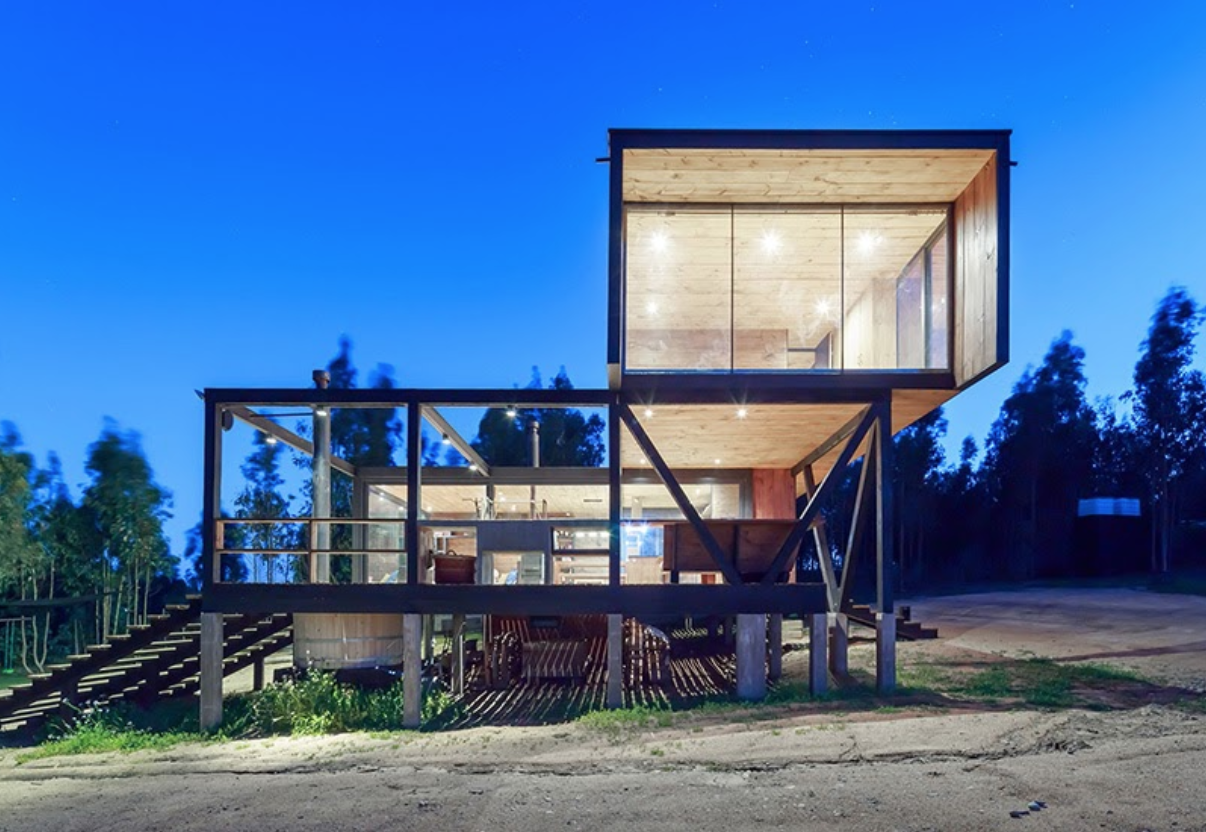 Construire une maison en acier et en bois | Serero Architectes