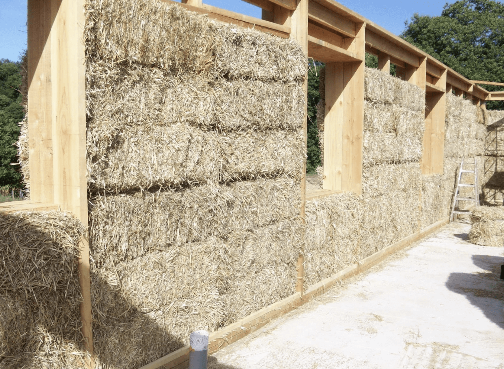 Construire en paille : une maison écologique, économique et une ...